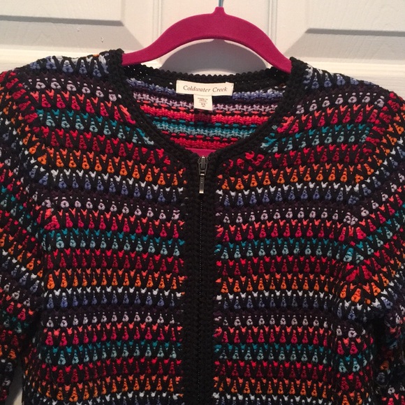 Coldwater Creek | Sweaters | Coldwater Creek Multicolored Sweater ...